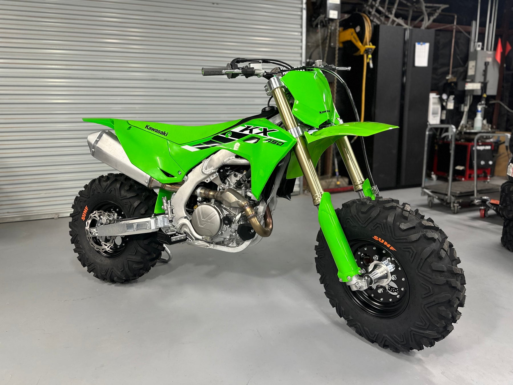 KX450 / KX450XC Big Wheel Kits – BVC Big Wheels