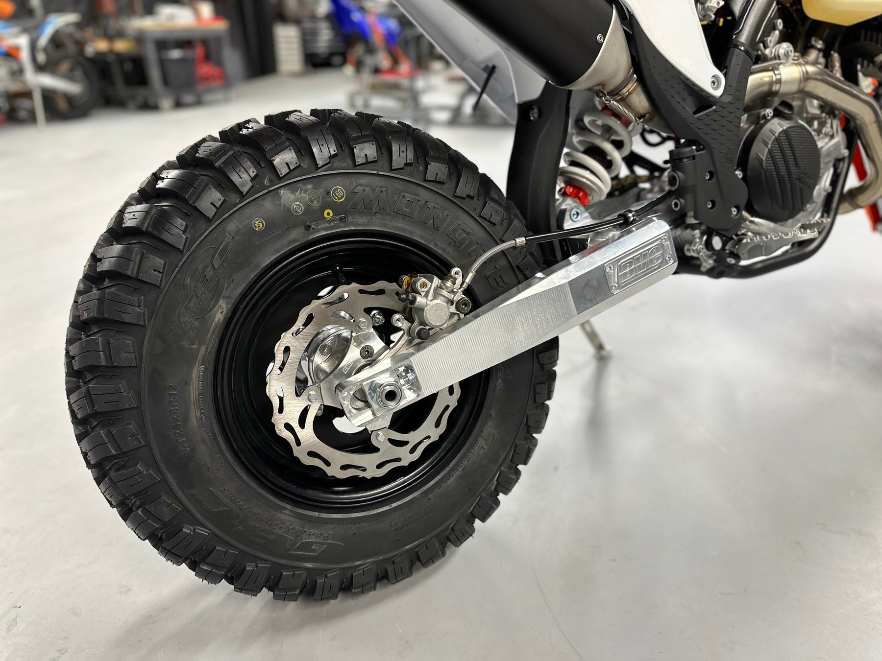 2023 KTM 450 XC-F Big Wheel Kit – BVC Big Wheels